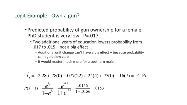 Discrete Choice Model | PPTX | Government Support and Welfare ...