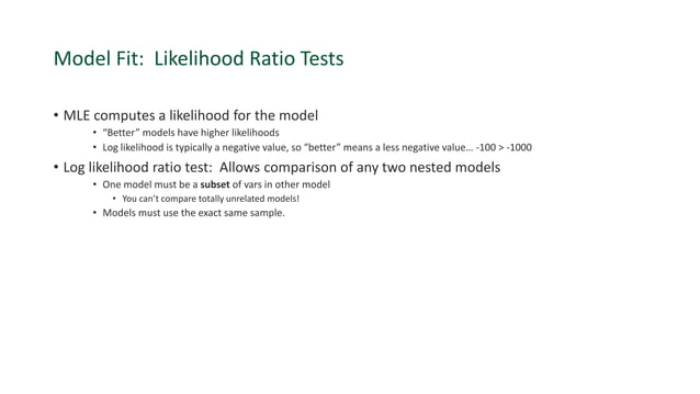 Discrete Choice Model | PPTX | Government Support and Welfare ...