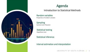 Introduction to Statistical Methods | PPTX