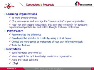 Play’n’Learn: A Continuous KM Improvement Approach using FSM methods | PDF | Computer Software ...