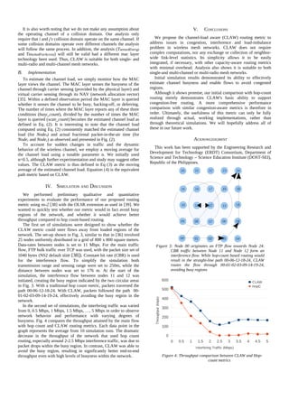 Congestion Free Routes for Wireless Mesh Networks | PDF