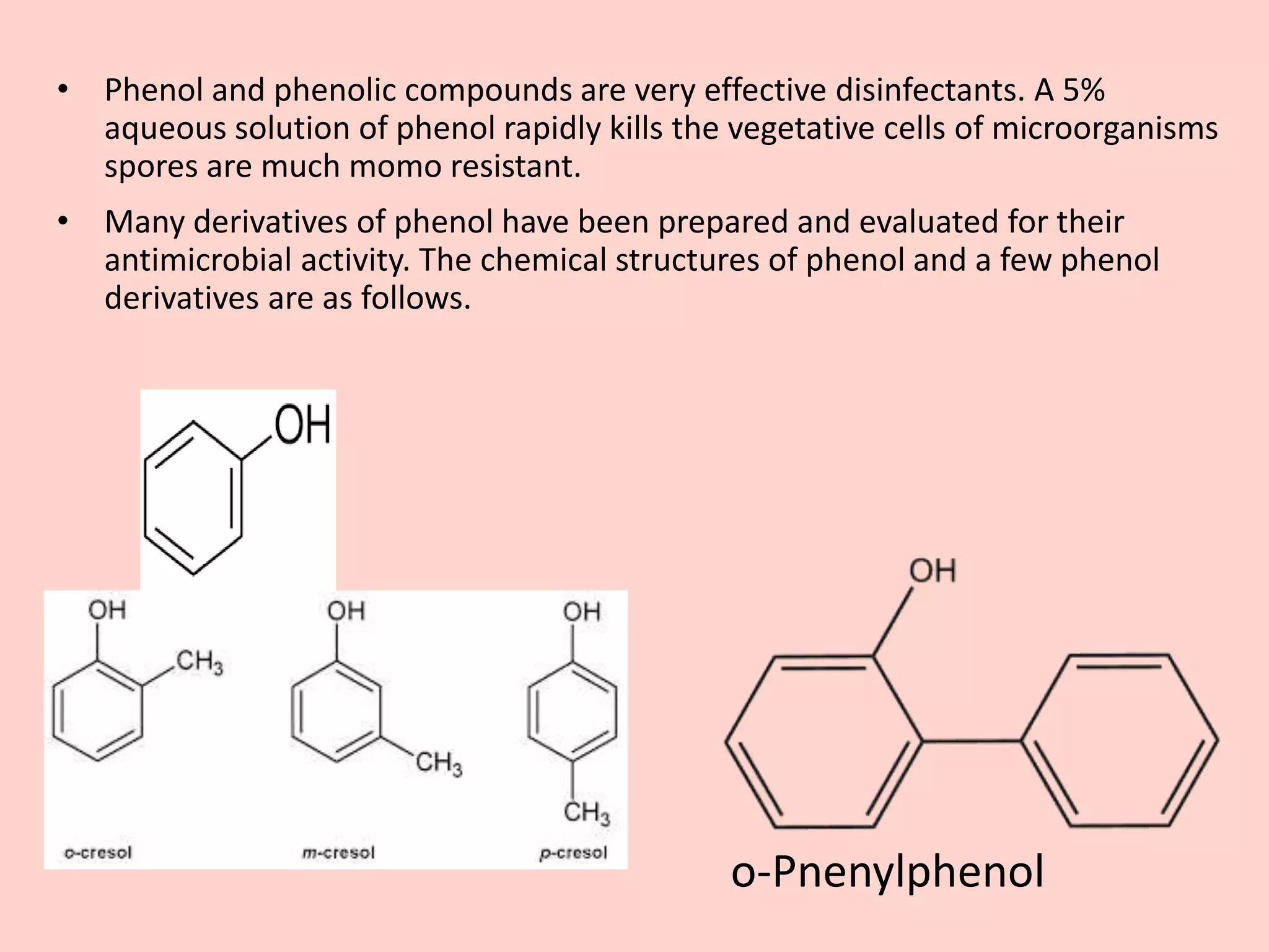 Control of microorganism by the chemical agents. | PPTX