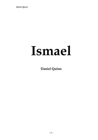 Ismael - Daniel Quinn | PDF