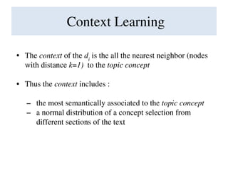 Using Text Comprehension Model for Learning Concepts, Context, and Topic of Web Content | PDF