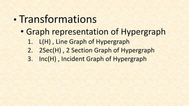 Introduction to Hypergraphs | PPTX