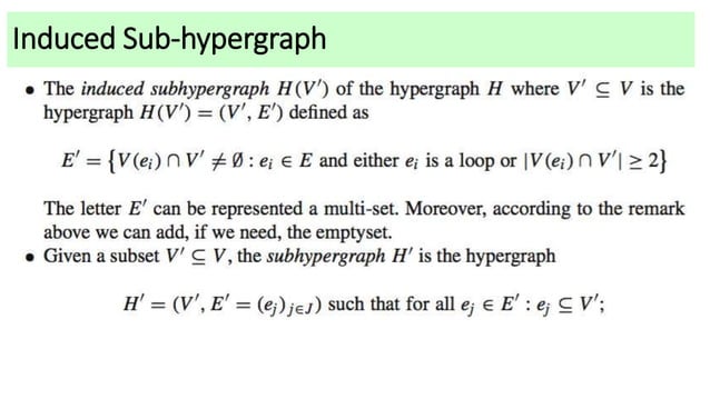 Introduction to Hypergraphs | PPTX