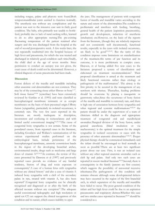 2.Ismail Yazdi anda Amir Hossein Fakhraee Congenital Fusion of Maxilla ...