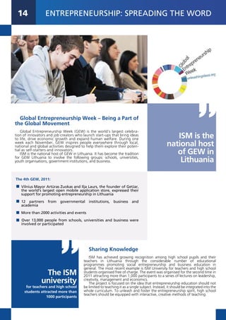 ISM annual activity report | PDF