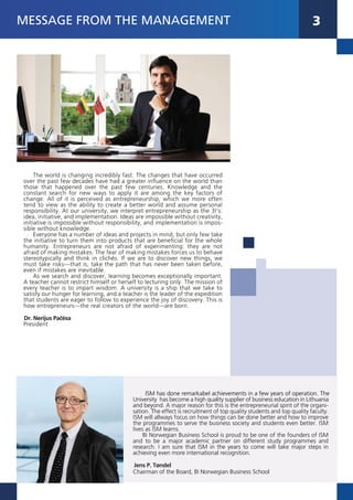 ISM annual activity report | PDF