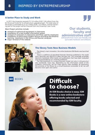 ISM annual activity report | PDF