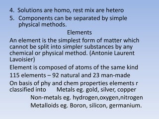 Is matter arounds is pure | PPT