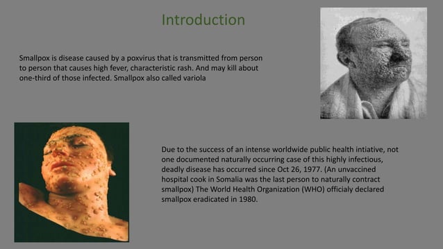 smallpox | PPTX