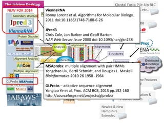 Protein and RNA alignment and analysis with Jalview 2.8.2 and JABA 2.1 | PPT