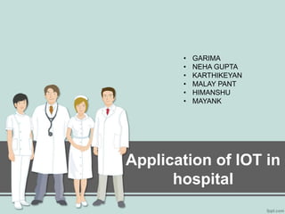 IOT Application in Medical | PPT