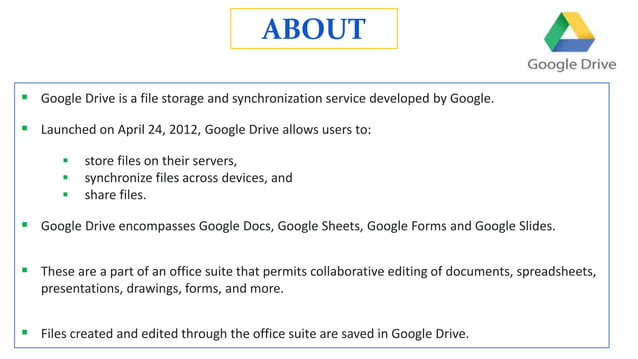 Google Drive | PPT