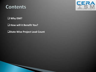 Ism brief | PPTX