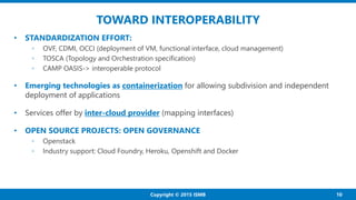 Modelli di interoperabilità in un hybrid cloud environment | PDF