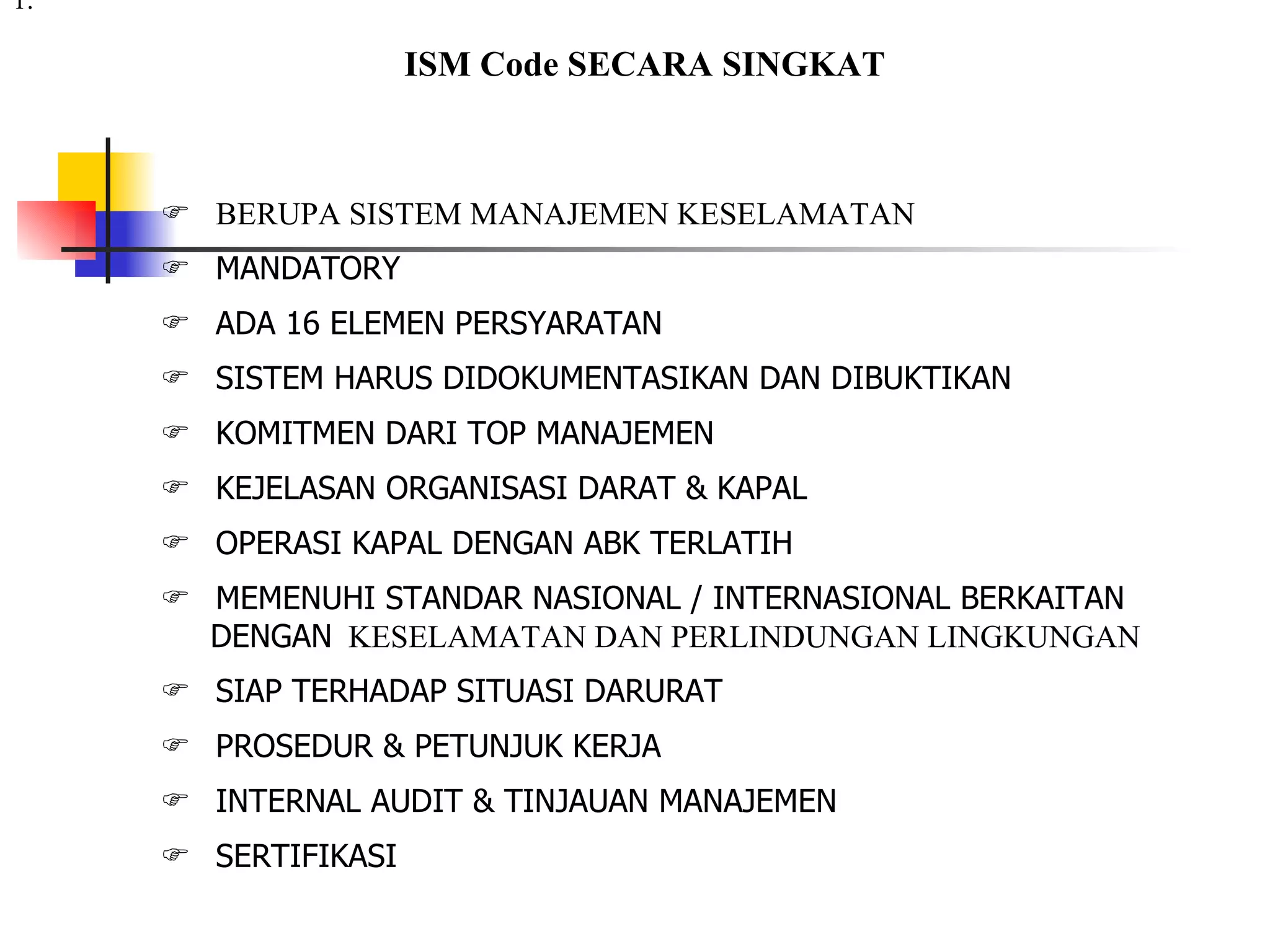 Ism Code | PPT