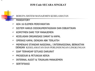 Ism Code | PPT