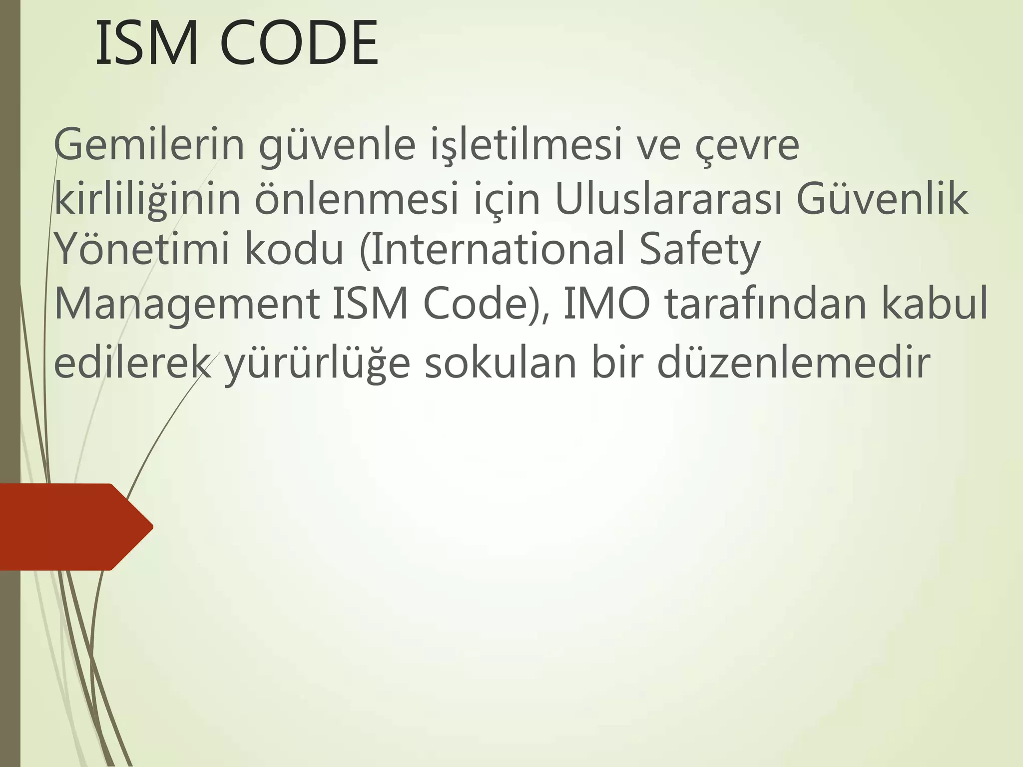 Ism code | PPT