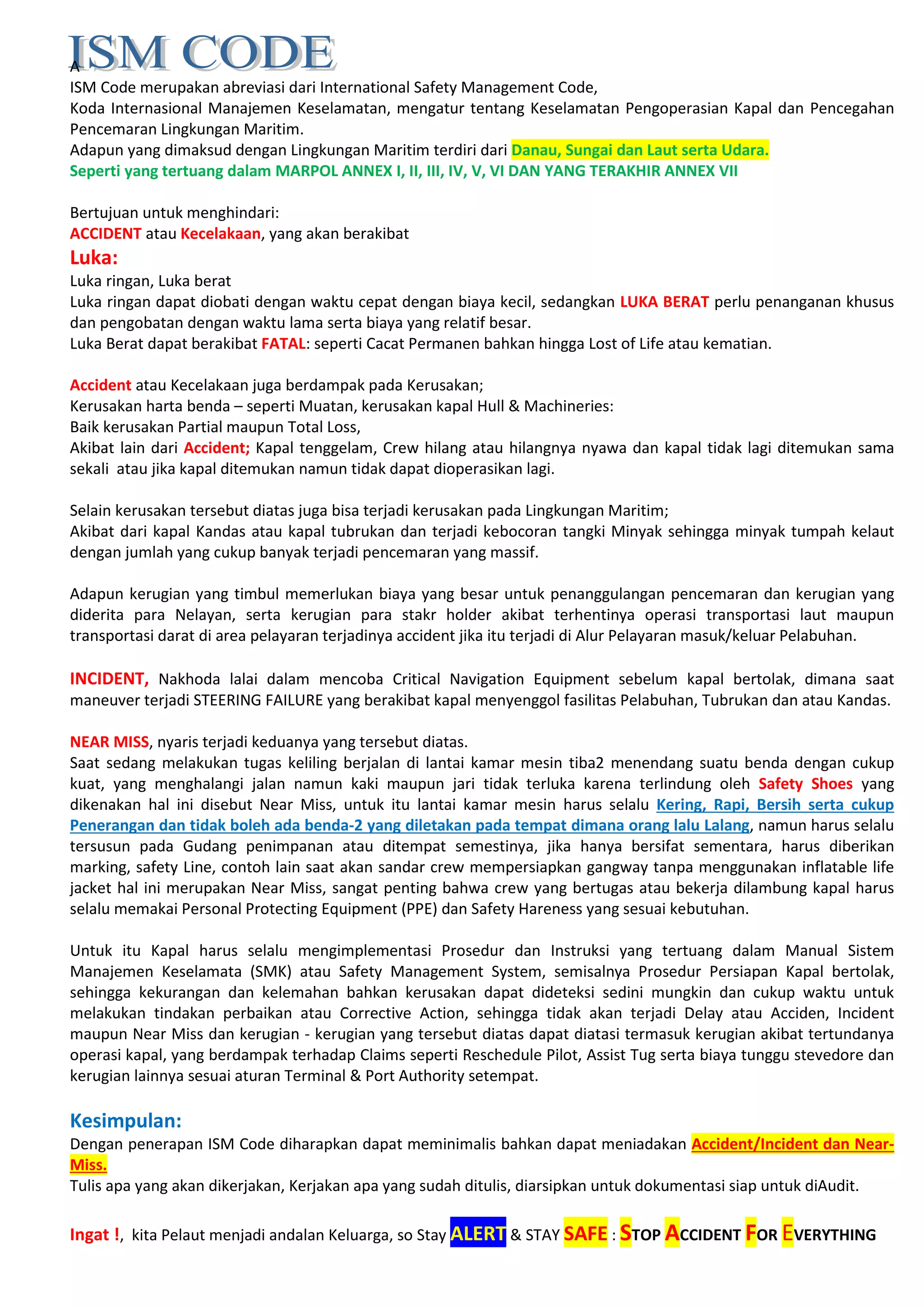 ISM CODE LESSONS FOR TIKTOK.doc