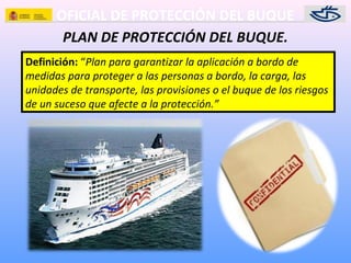 ISM Curso ISPS. 5- Ship security plan. | PPS