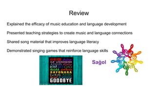 Isme 2018 music and language literacy brouette | PPT