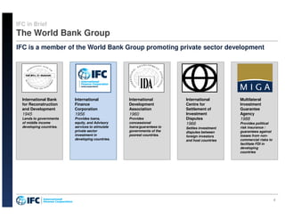 ISMED Training: Assessing the PPP Option, presentation by IFC | PDF
