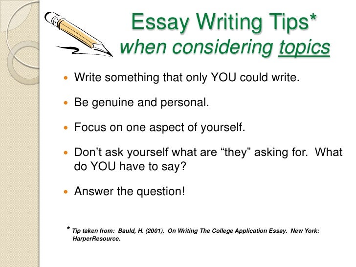 Essay Writing Workshop