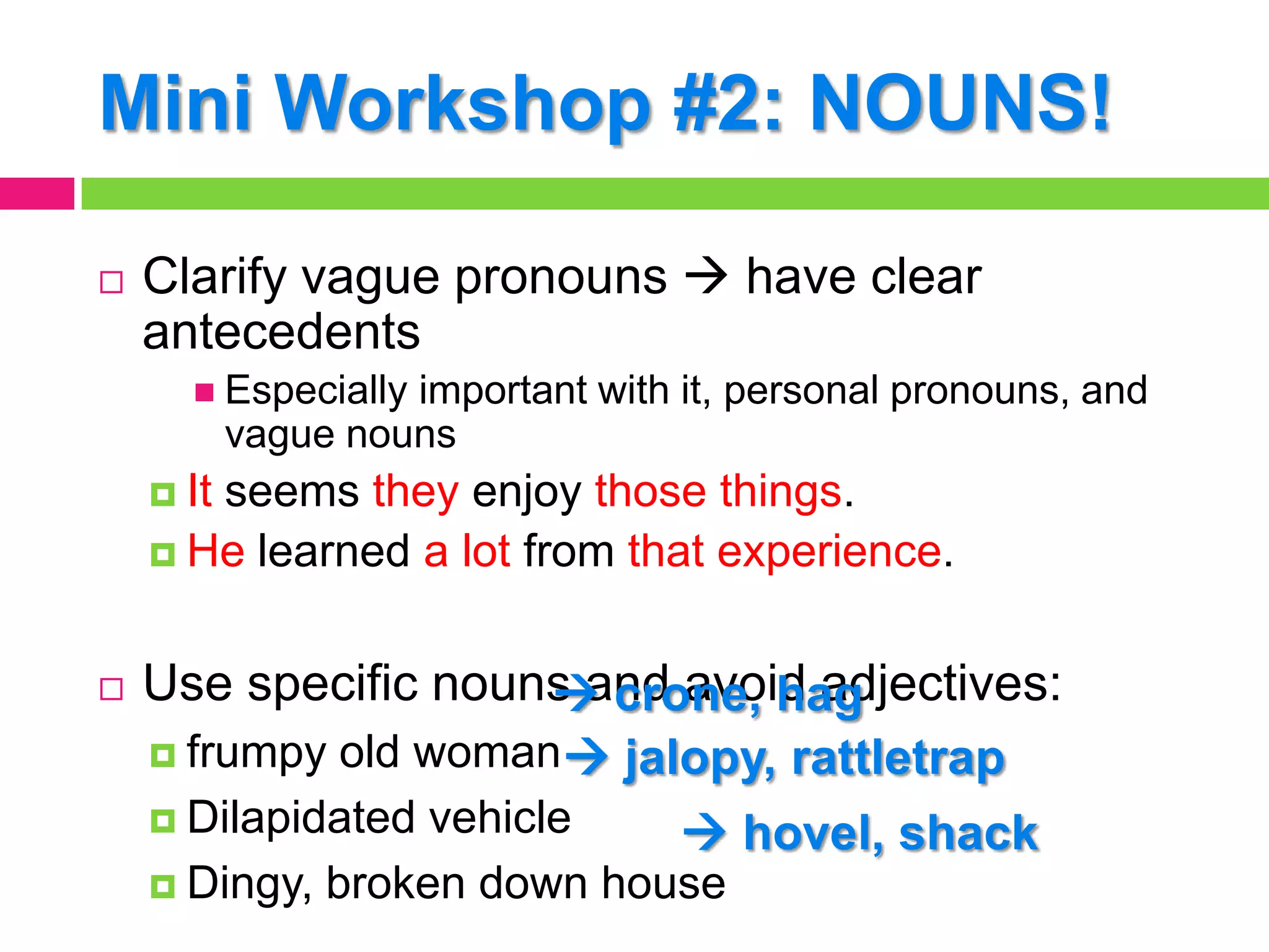 Essay Writing Workshop - Part 2 | PPTX | Educational Assessment | Education