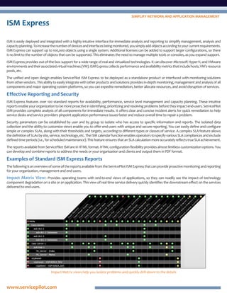 ServicePilot ISM Express Datasheet [EN] | PDF | Business Utilities ...