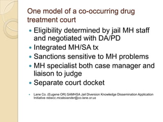 Beyond Sanctions & Incentives in Mental Health Court | PPTX