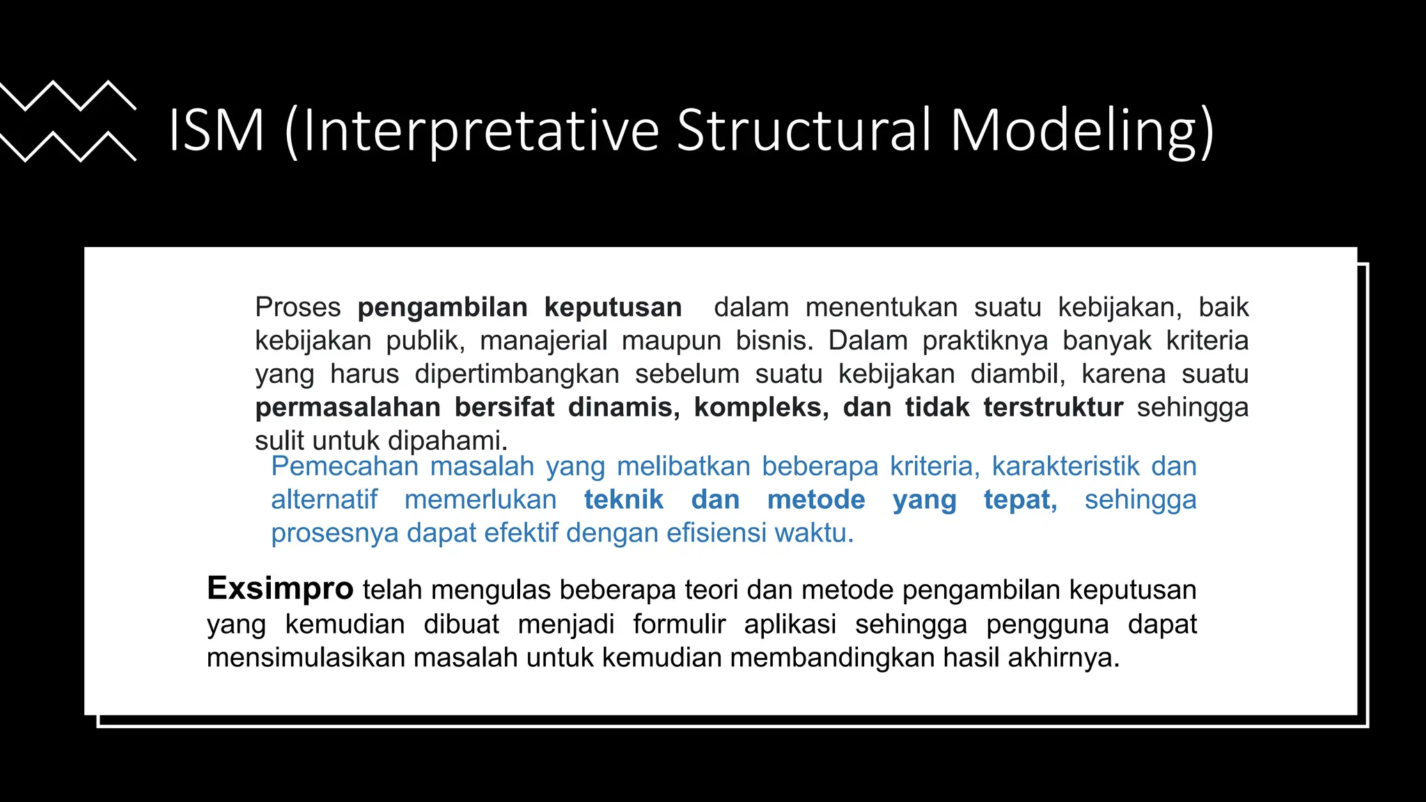 ISM (Interpretative Structural Modeling).pptx