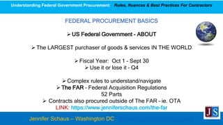 Institute For Supply Management - Understanding Federal Procurement | PPTX