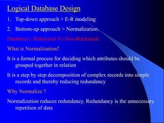 Ism normalization pine valley 2012 | PPTX