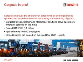 Cargotec in brazil | PDF