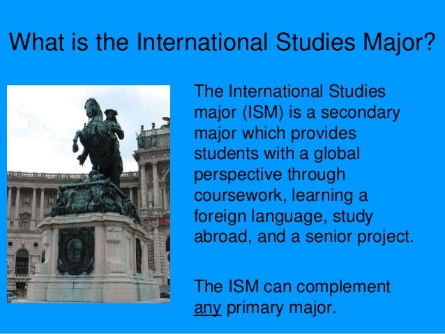 International Studies Major