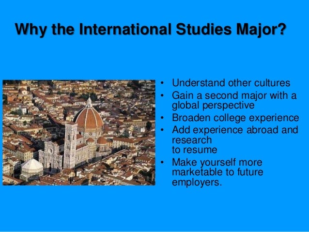 International Studies Major