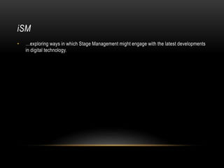 I sm presentation | PPTX