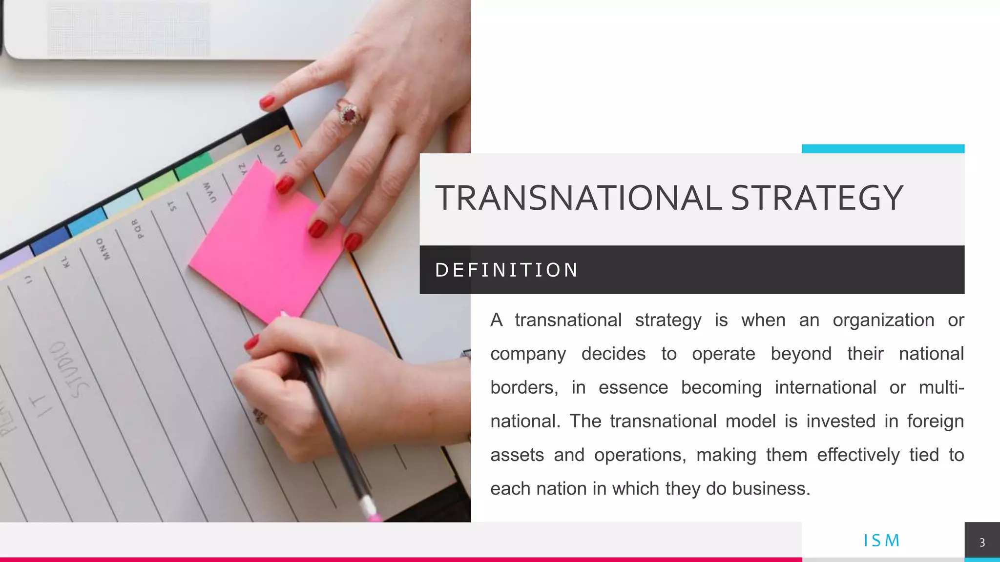 Transnational Strategy (A study & Examples) | PPT