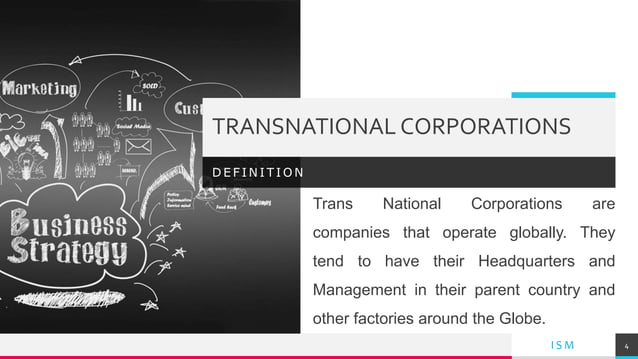 Transnational Strategy (A study & Examples) | PPT