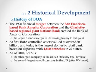 Information Systems: A Case Study of Bank of America and Commercial ...