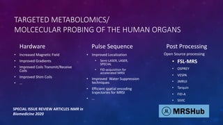 Magnetic Resonance Spectroscopy and Metabolomics | PDF