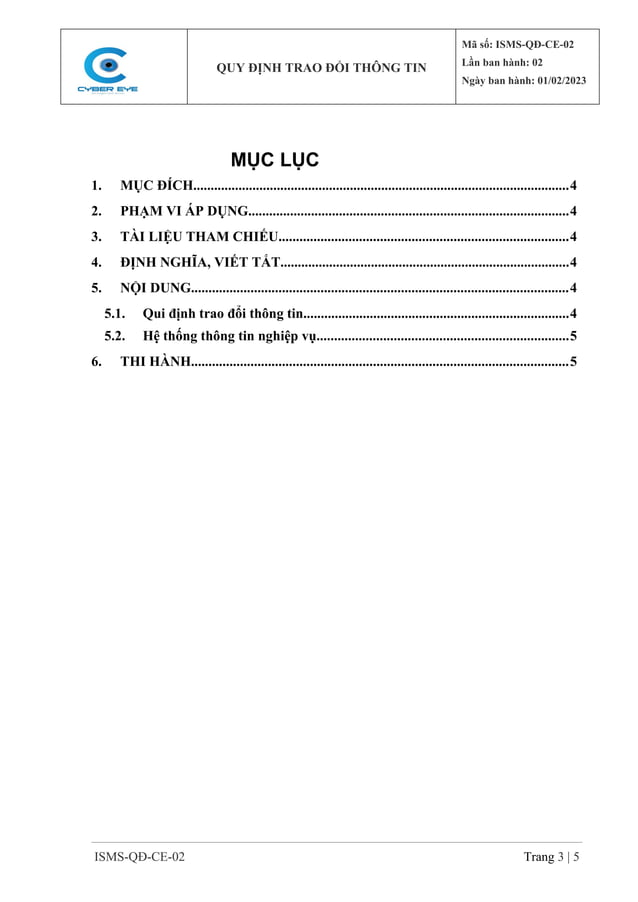 ISMS-QD-CE-02 Quy dinh trao doi thong tin.doc
