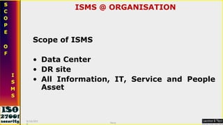 Isms awareness training | PPT