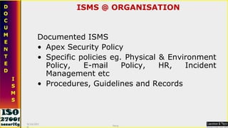 Isms awareness training | PPT