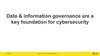 Implementing Data Governance & ISMS in a University | PDF