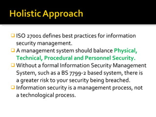 ISMS Part I | PPT