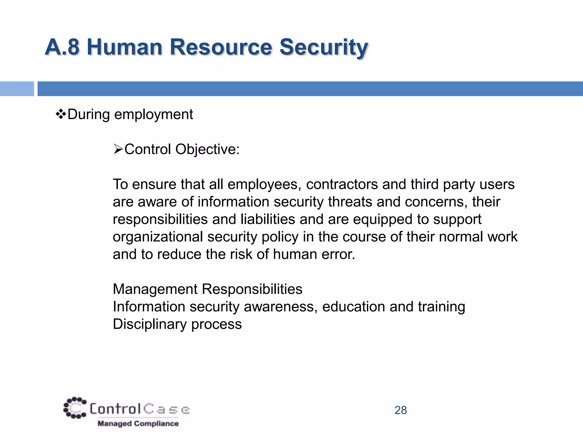 Information Security Management System ISO/IEC 27001:2005 | PPTX
