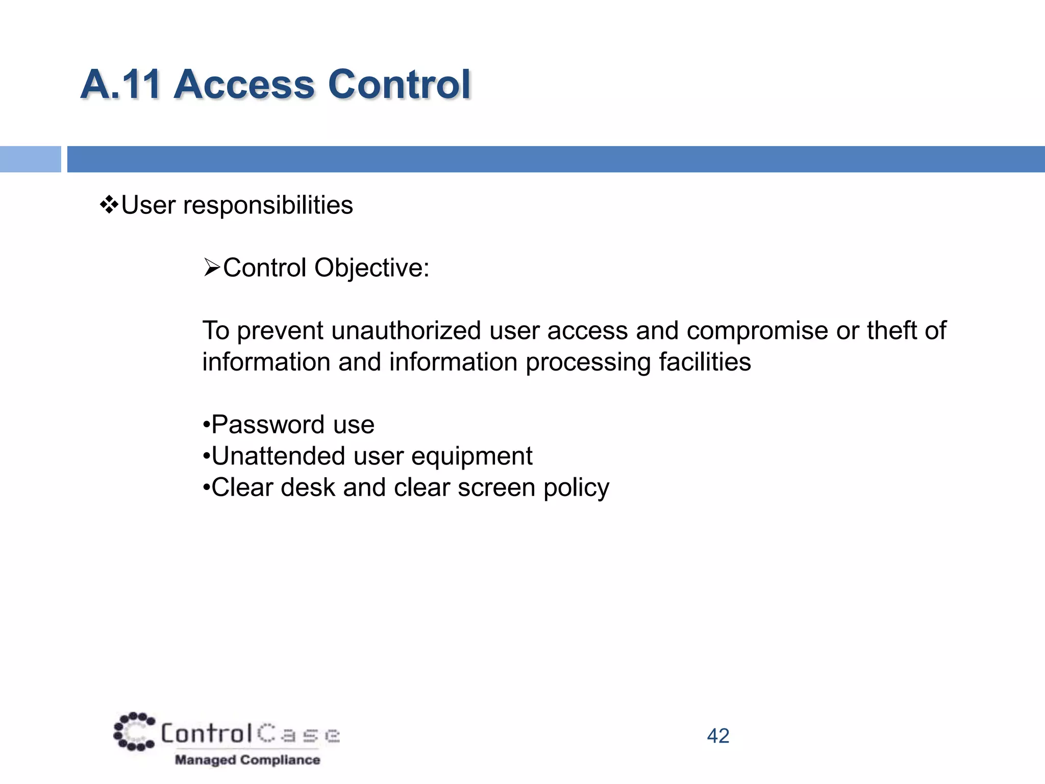 Information Security Management System ISO/IEC 27001:2005 | PPTX